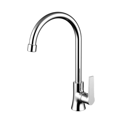 Polished Chrome Pfirst Series Lainz 028-PF2LDC 1-Handle Kitchen Faucet ...
