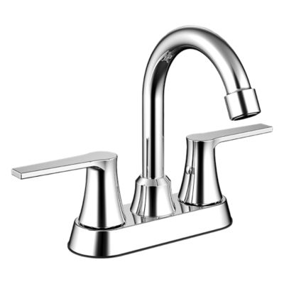Polished Chrome Pfirst Series Lainz 048-PF2LC 2-Handle 4" Centerset Bathroom Faucet | Pfister ...