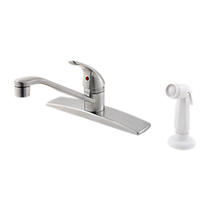Stainless Steel Pfirst Series 134-444S 1-Handle Kitchen Stainless Steel Pfirst Series 134-444S 1-Handle Kitchen